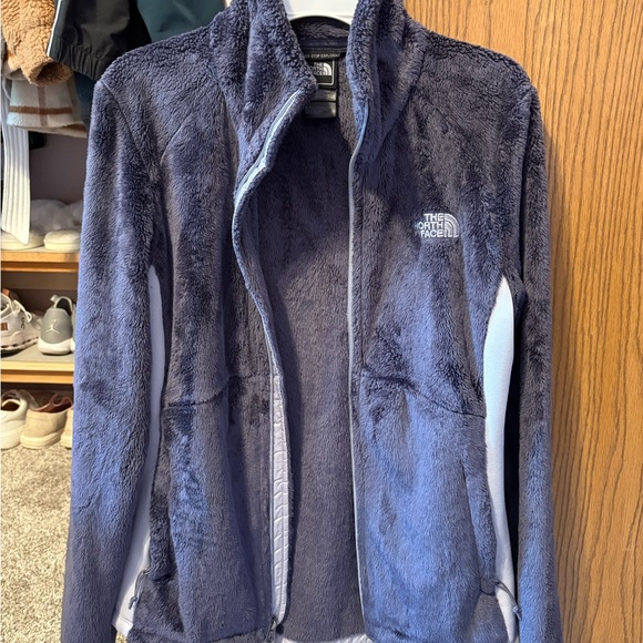 The North Face | Jackets & Coats | The North Face Blue Teddy Jacket ...